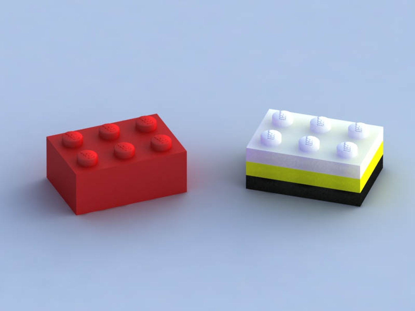 3ds Max Lego Building Blocks