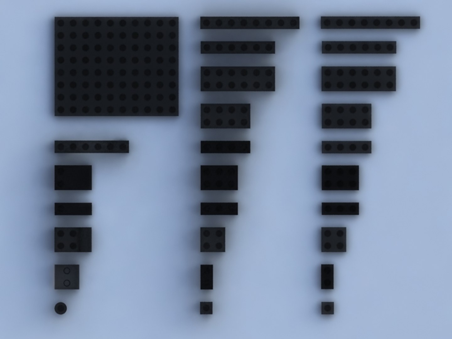 3ds Max Lego Building Blocks