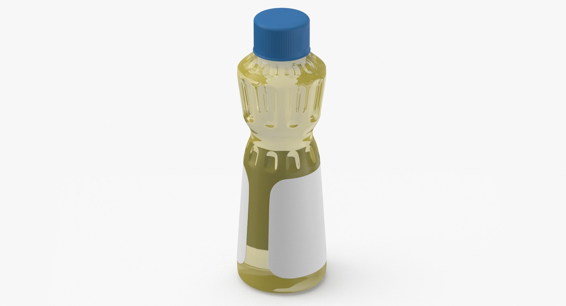 Bottled Cooking Oil 01 Blank and Generic Label 3D model - TurboSquid ...