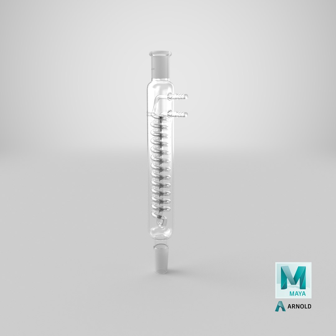 Dimroth condenser 3D model - TurboSquid 1681464