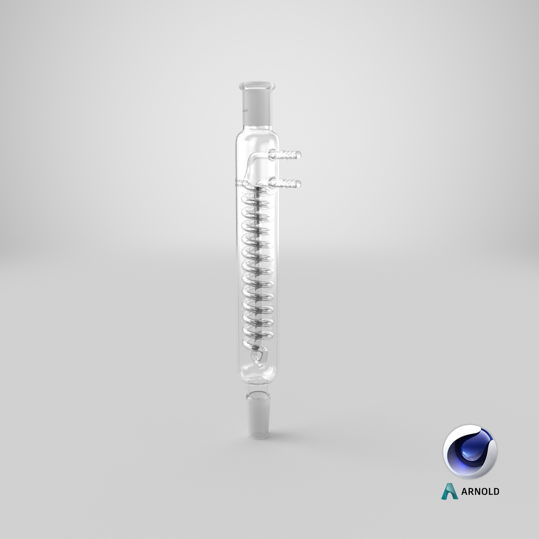 Dimroth condenser 3D model - TurboSquid 1681464