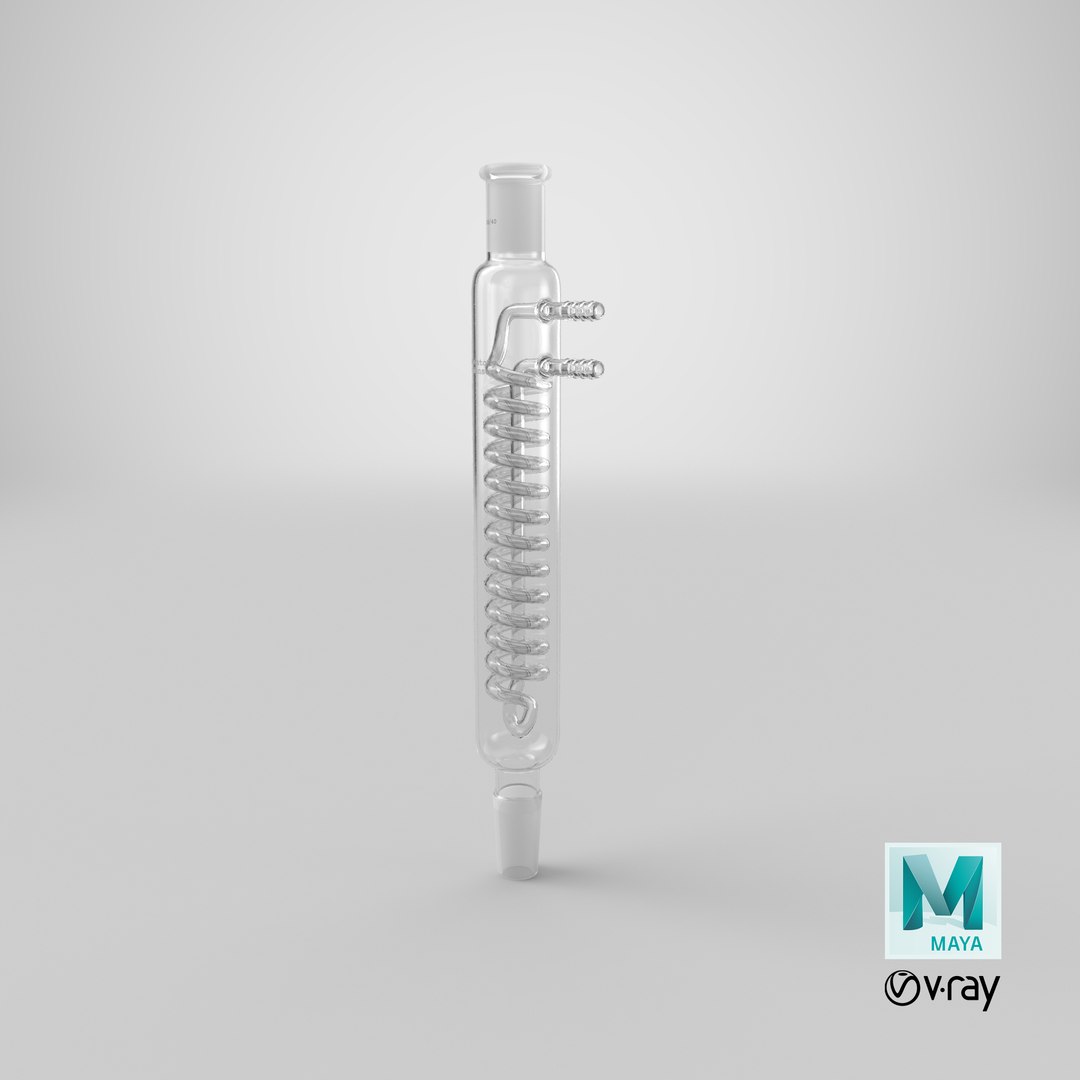 Dimroth condenser 3D model - TurboSquid 1681464