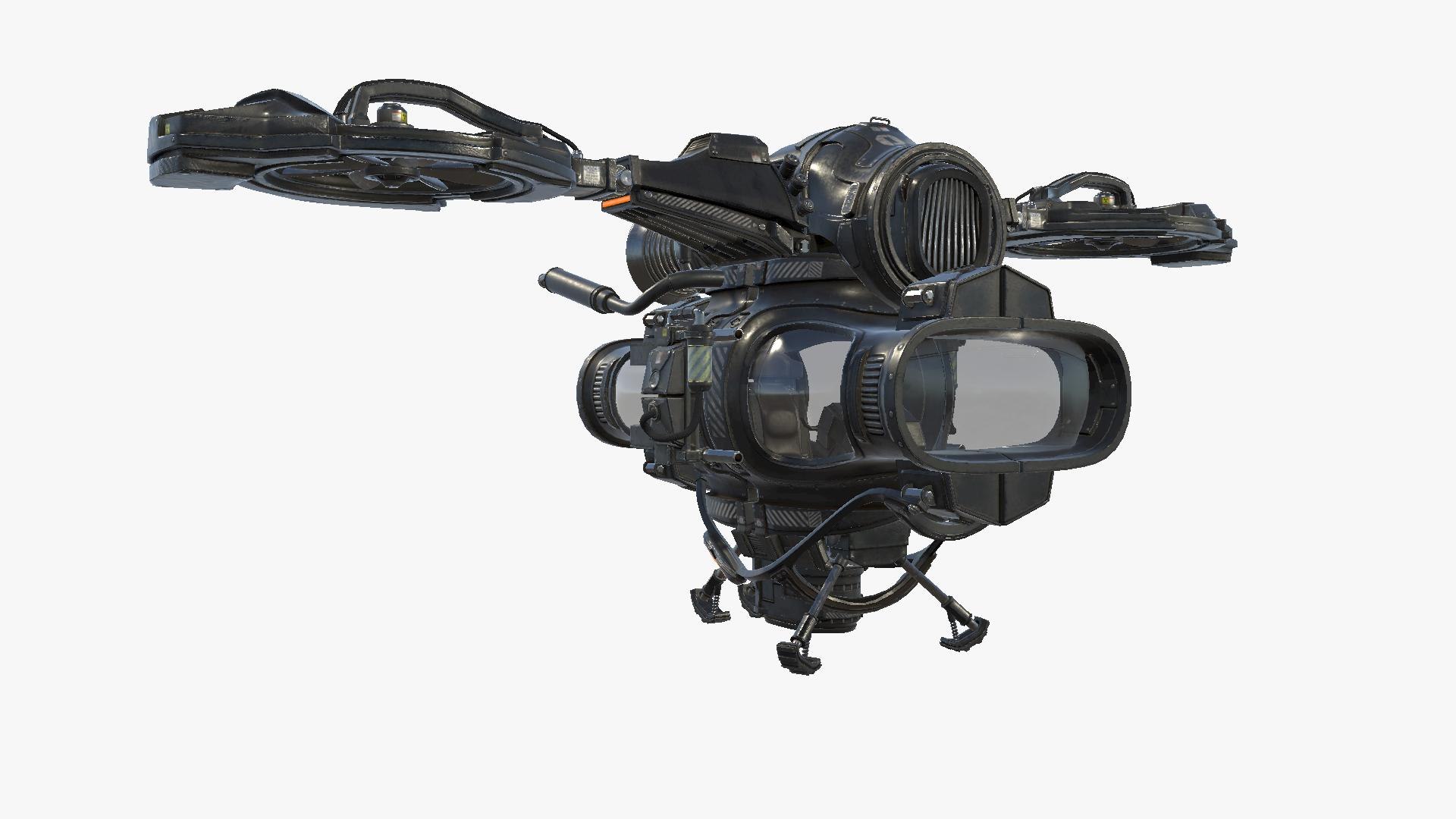 Sci-Fi Hovercraft Helicopter VTOL Tiltrotor Glider Plane Flying ...