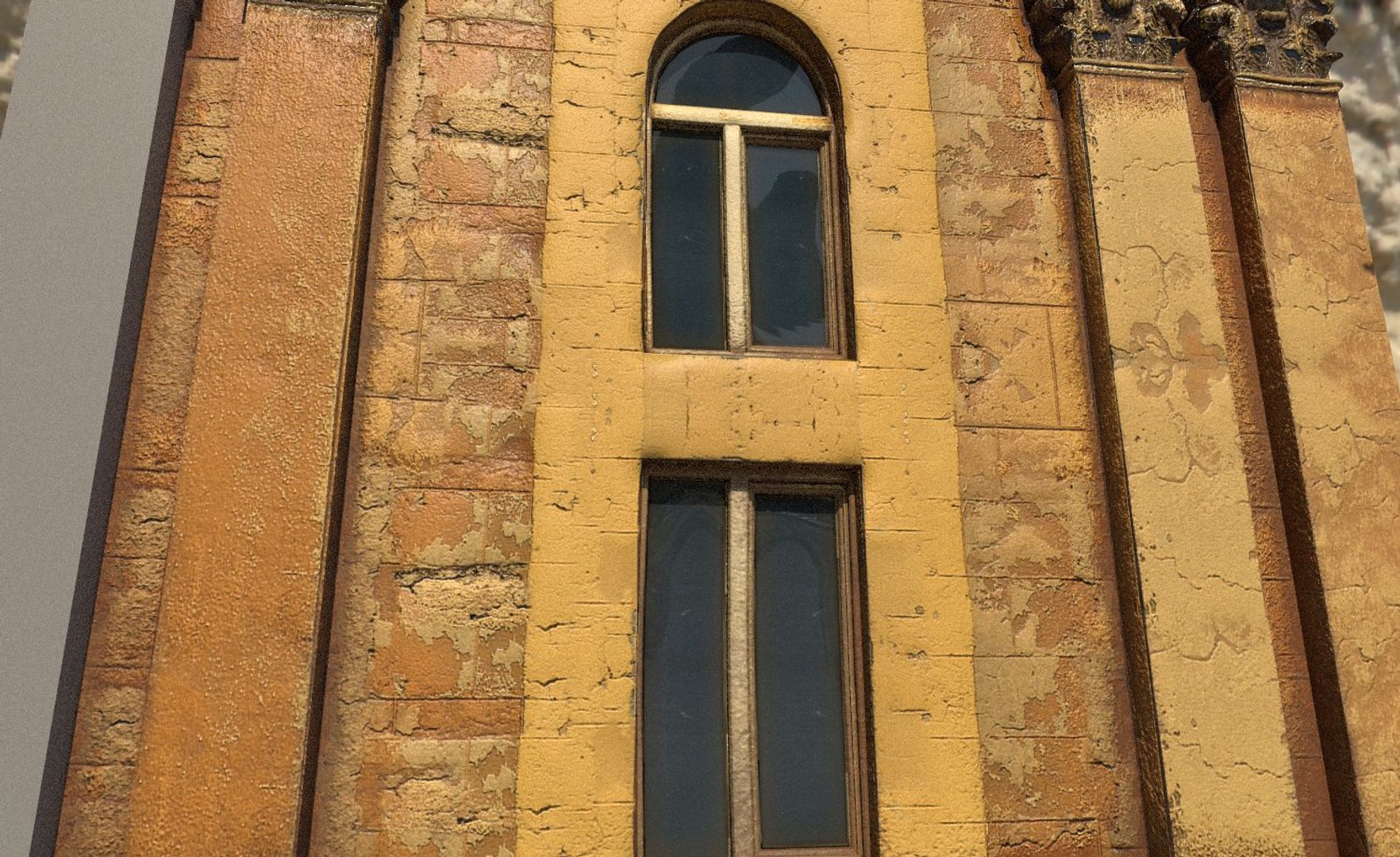 Classic Building Facade Model - TurboSquid 1703111