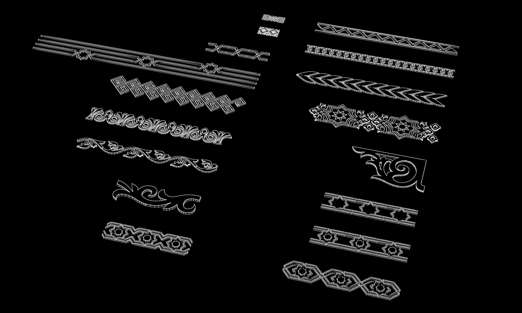 Motif 3D Model - TurboSquid 1624103