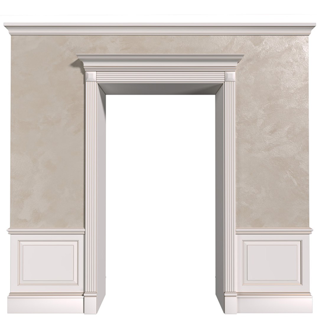 Classic Door Portal Doorway Opening Ottocento Decorative Wall Panels ...
