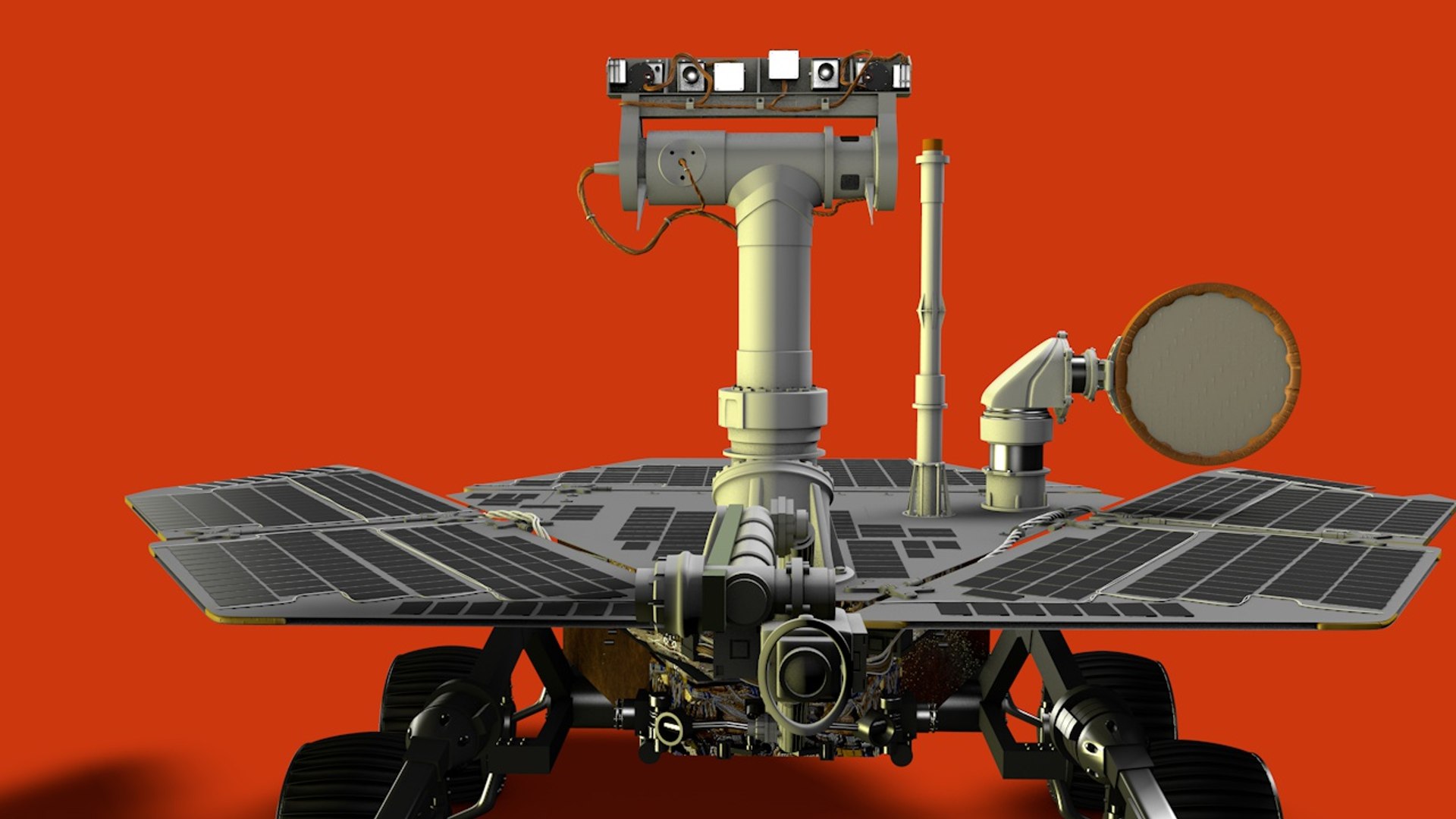 Opportunity Rover 3D Model - TurboSquid 1345609