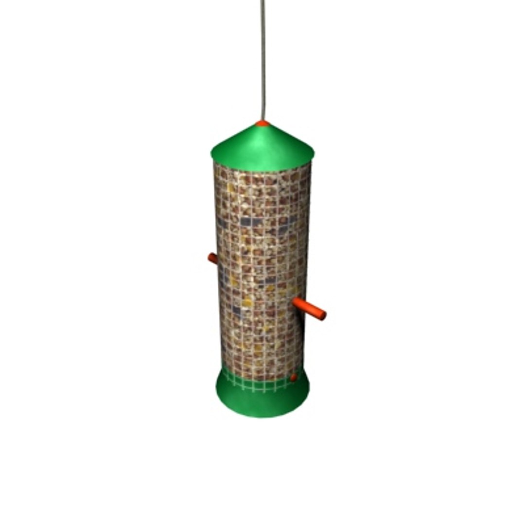 Bird Feeder 3d Model