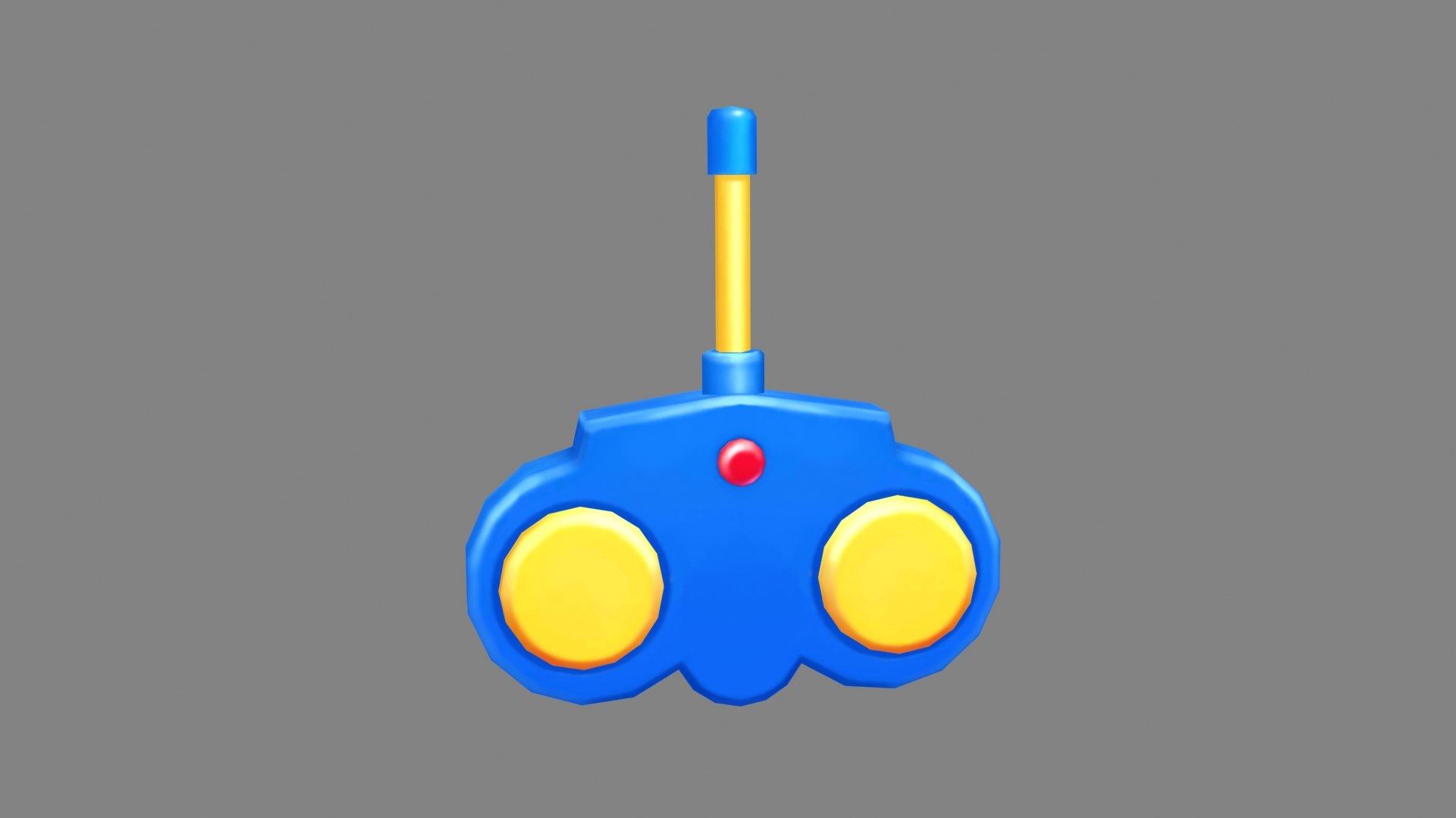 3D Model Cartoon Toy Remote Control - Joystick In Video Game Controller ...