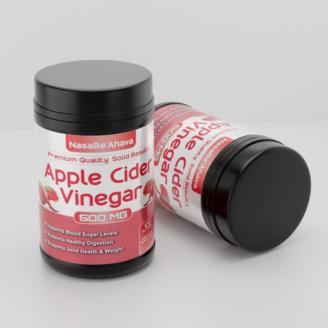 3D Model Supplement Powder Packaging - TurboSquid 2229189