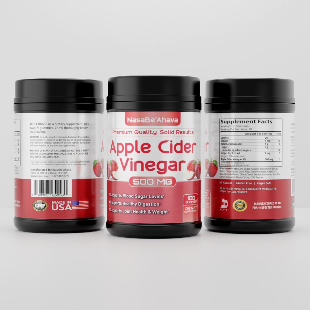 3D Model Supplement Powder Packaging - TurboSquid 2229189