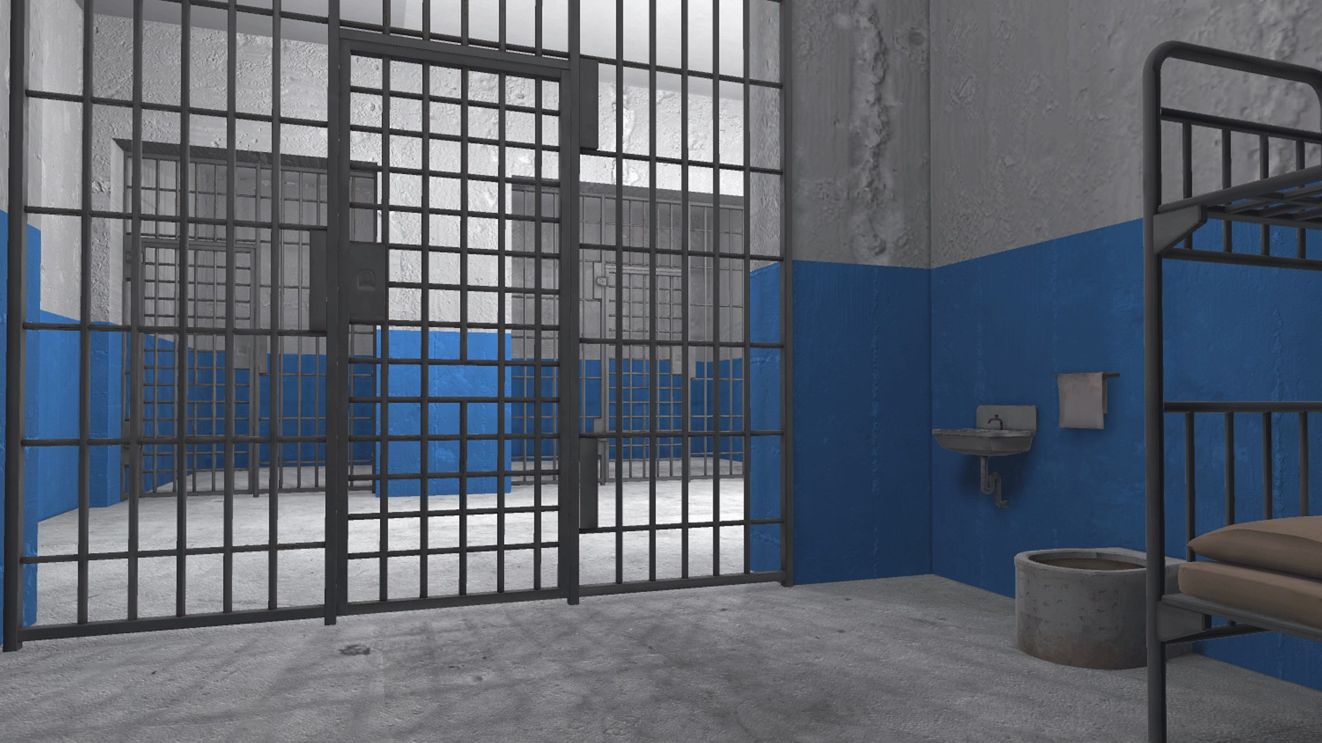Vr Prison Cell Interior 3D Model - TurboSquid 1433818