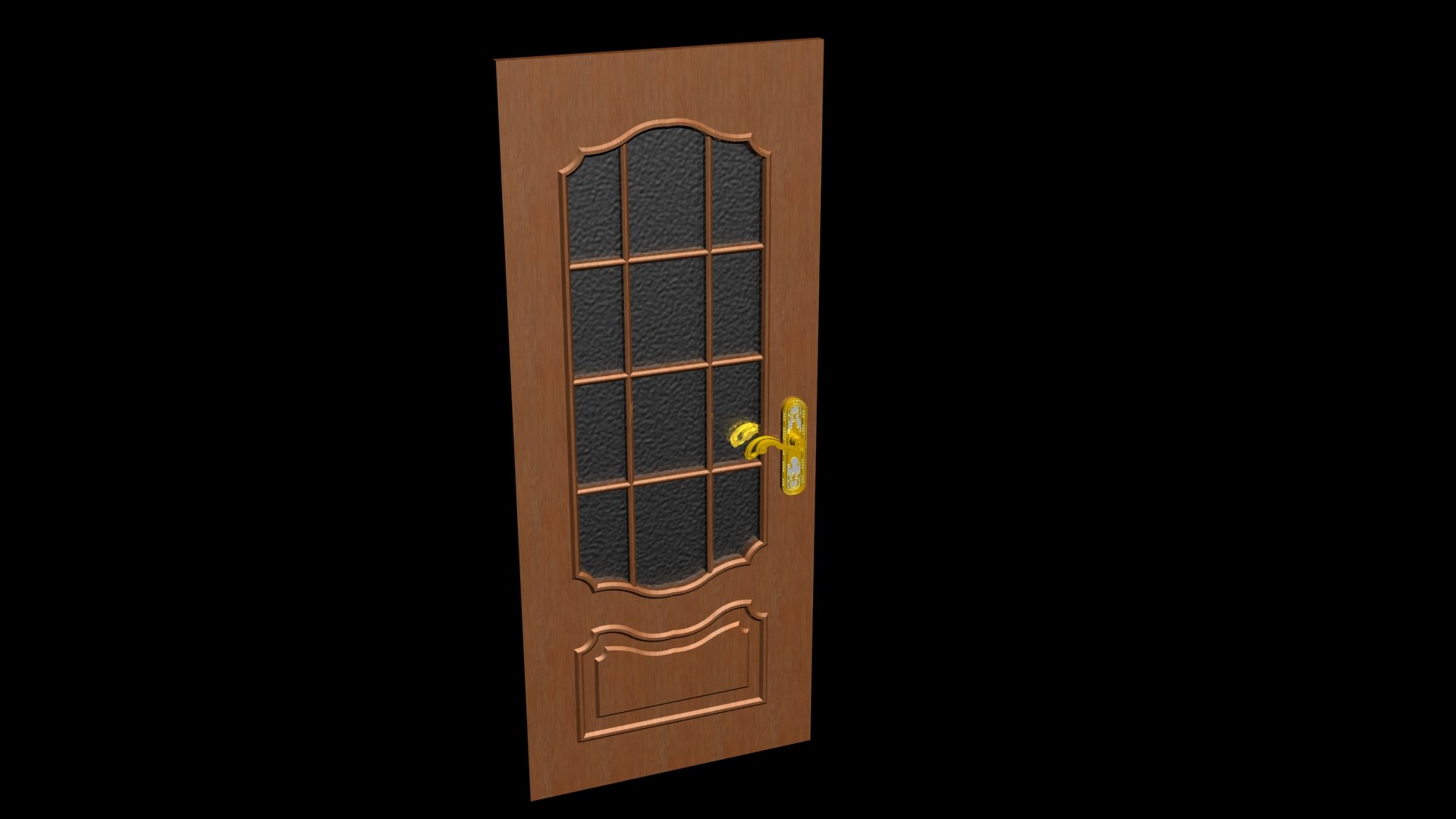 3d door handle model