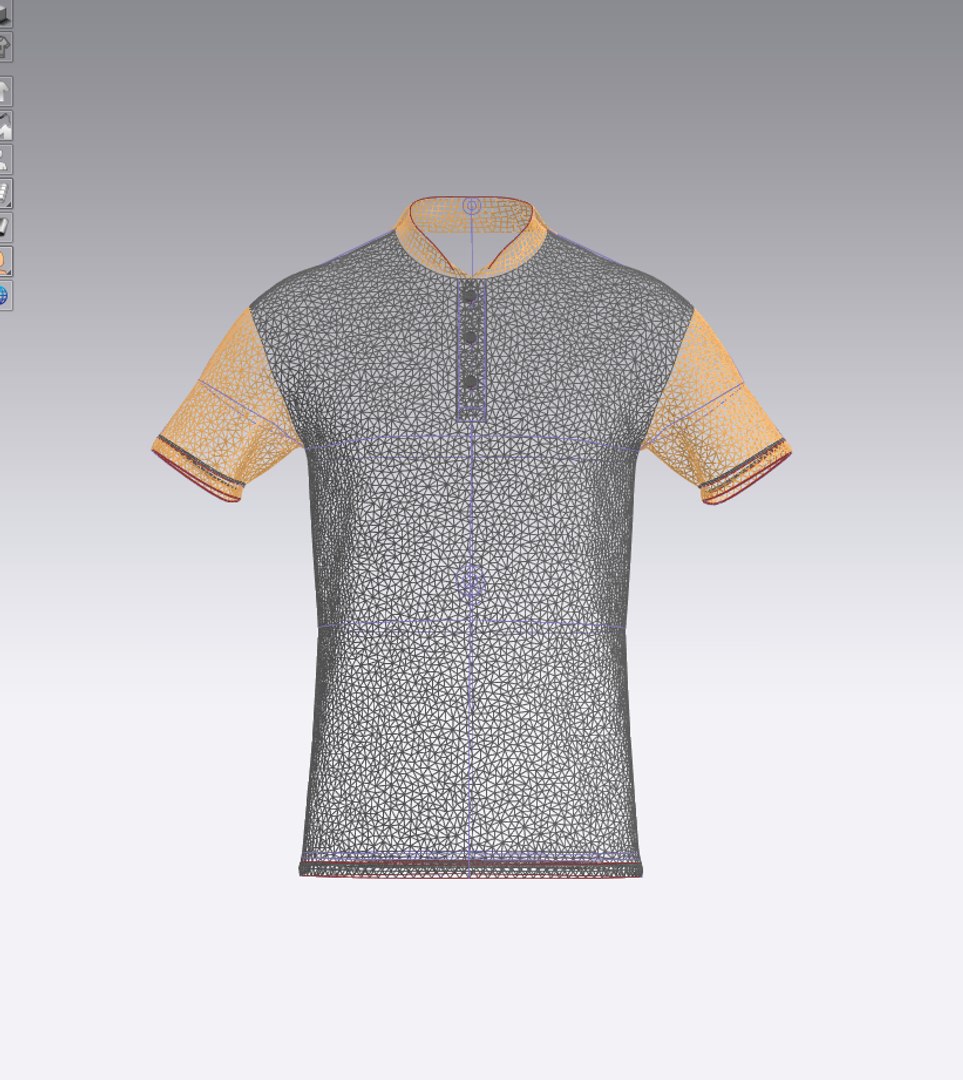 Free Male Raglan Polo Tshirt FREE 3D Model - TurboSquid 2176683