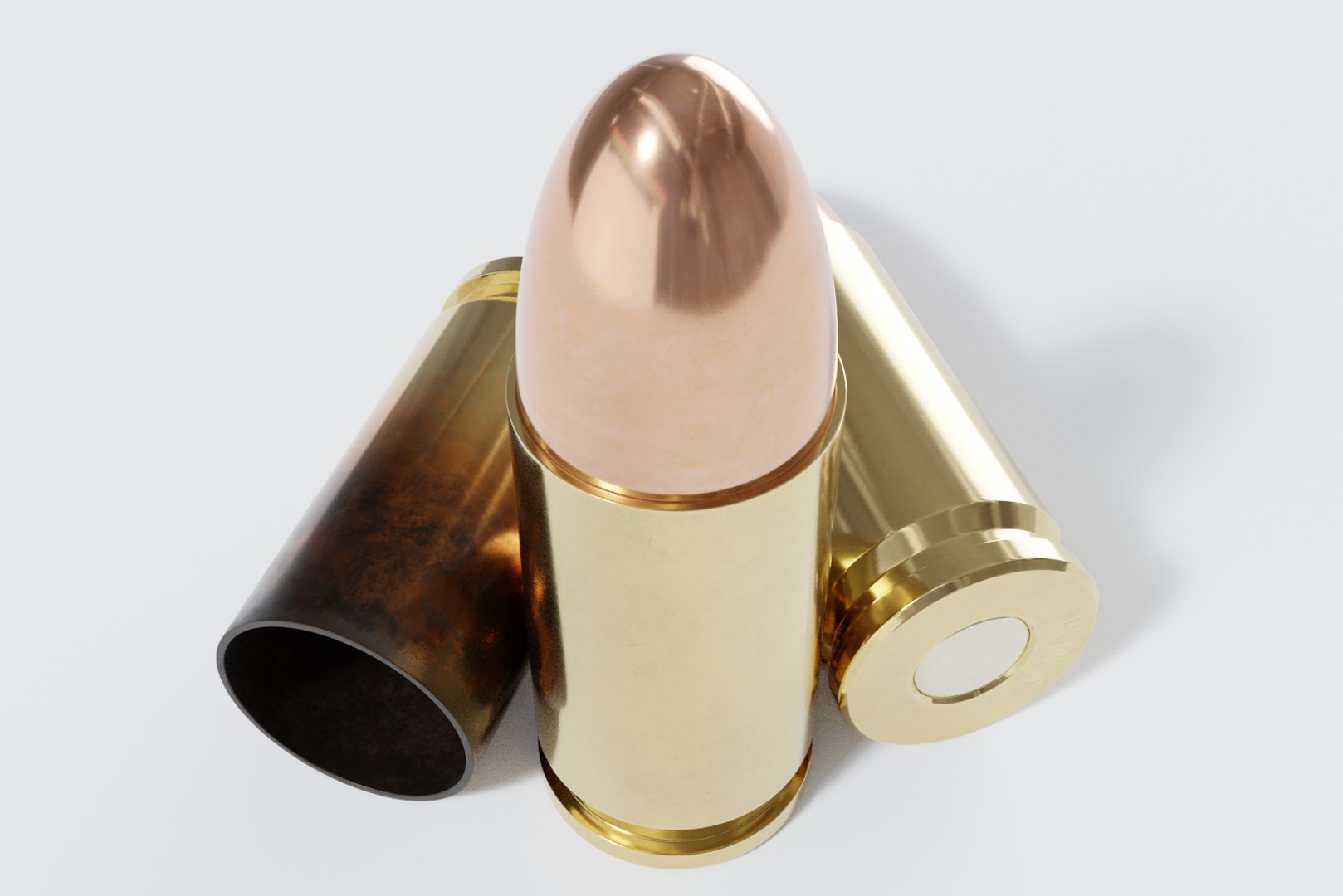 3D Model 9x19mm Cartridge 9 19 - TurboSquid 1380239