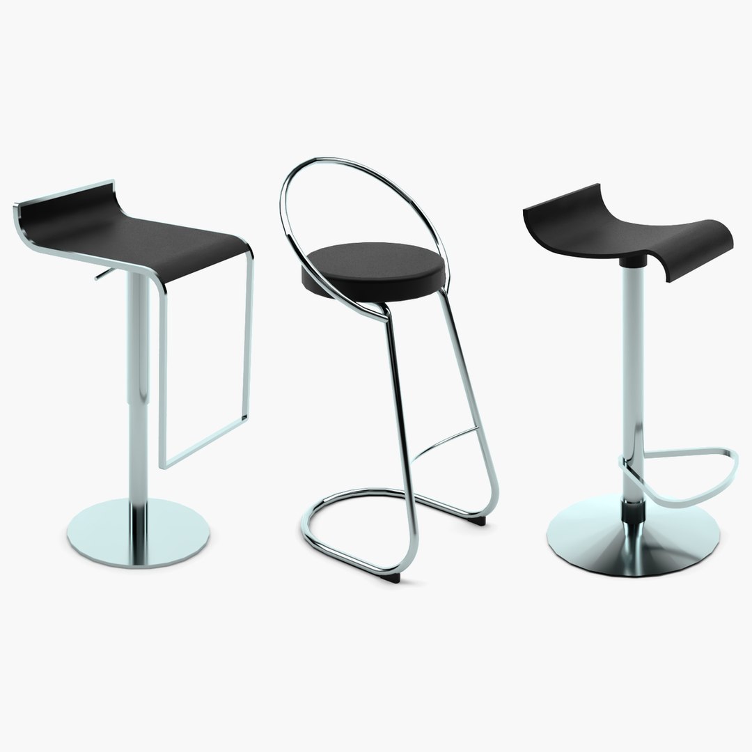 Bar Stool 3D Model - TurboSquid 2065390