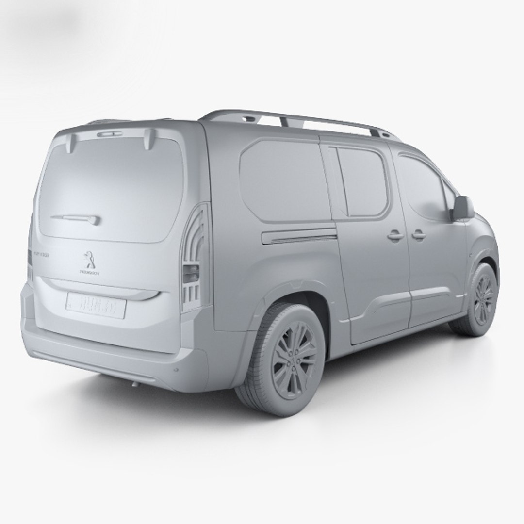 Peugeot rifter long 3D model - TurboSquid 1419955