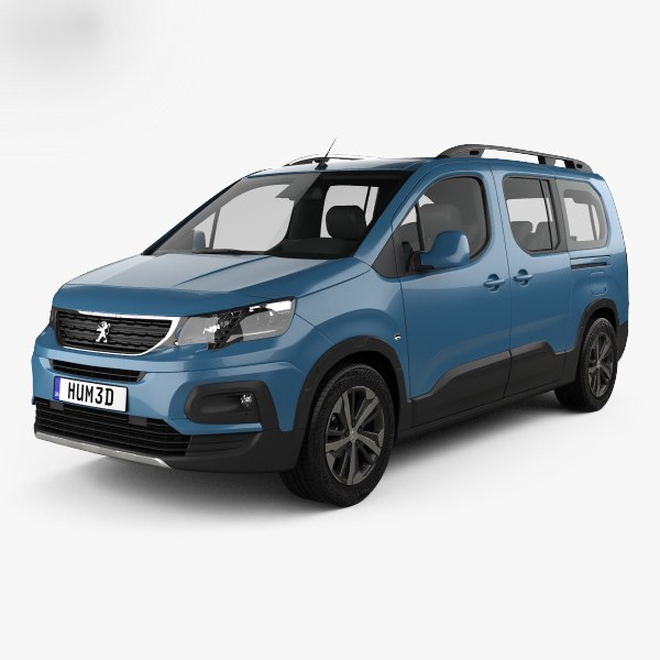 modelo 3d Peugeot Rifter Long 2018 - TurboSquid 1419955