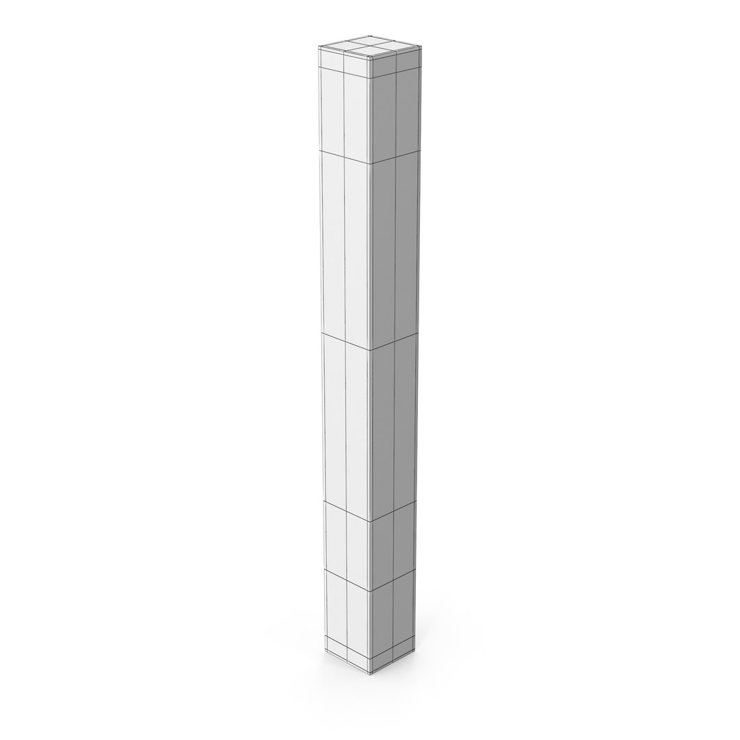 Concrete Column 3D Model - TurboSquid 2141245