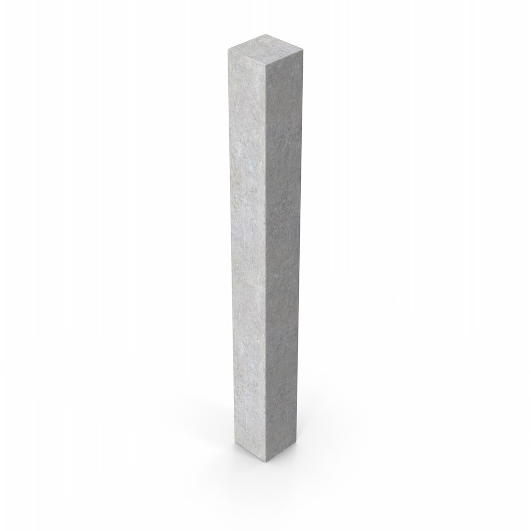 Concrete Column 3D Model - TurboSquid 2141245