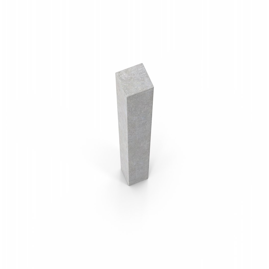 Concrete Column 3D Model - TurboSquid 2141245