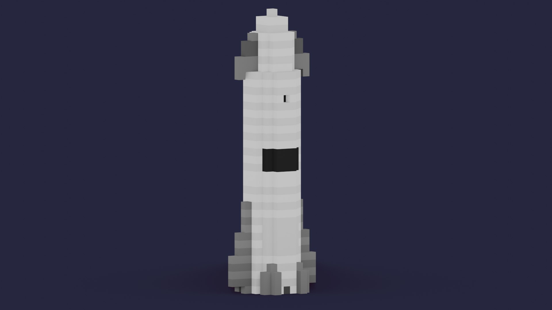 Spaceship Cartoon 8 Bit Stylized 3D - TurboSquid 1900928