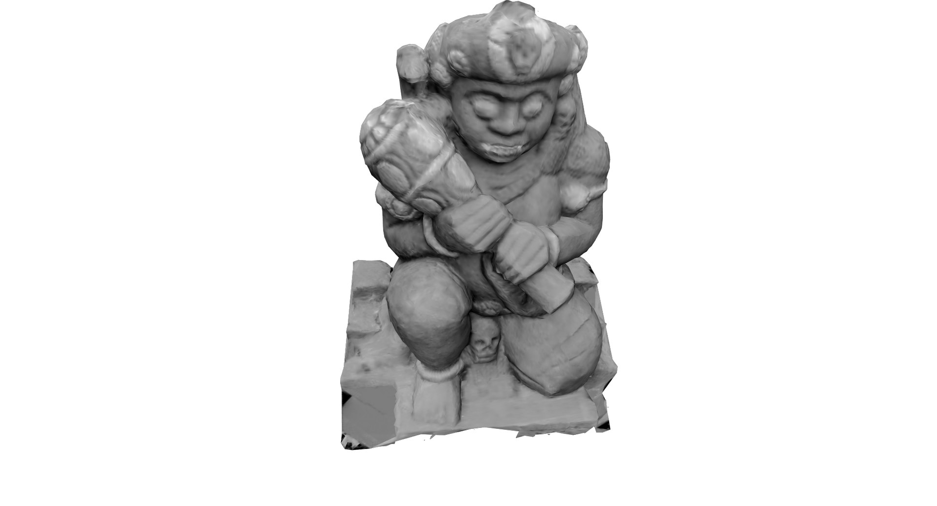 3D Dvarapala Statue Cultures - TurboSquid 1236673