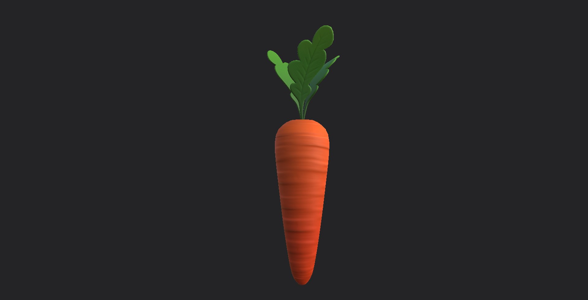3D Model Carrot Cartoon - TurboSquid 1426025