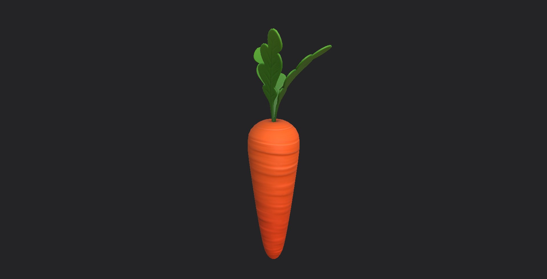 3D Model Carrot Cartoon - TurboSquid 1426025