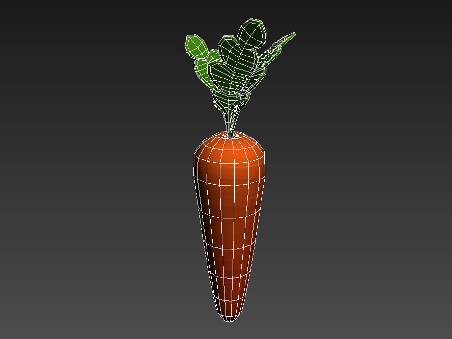3D Model Carrot Cartoon - TurboSquid 1426025