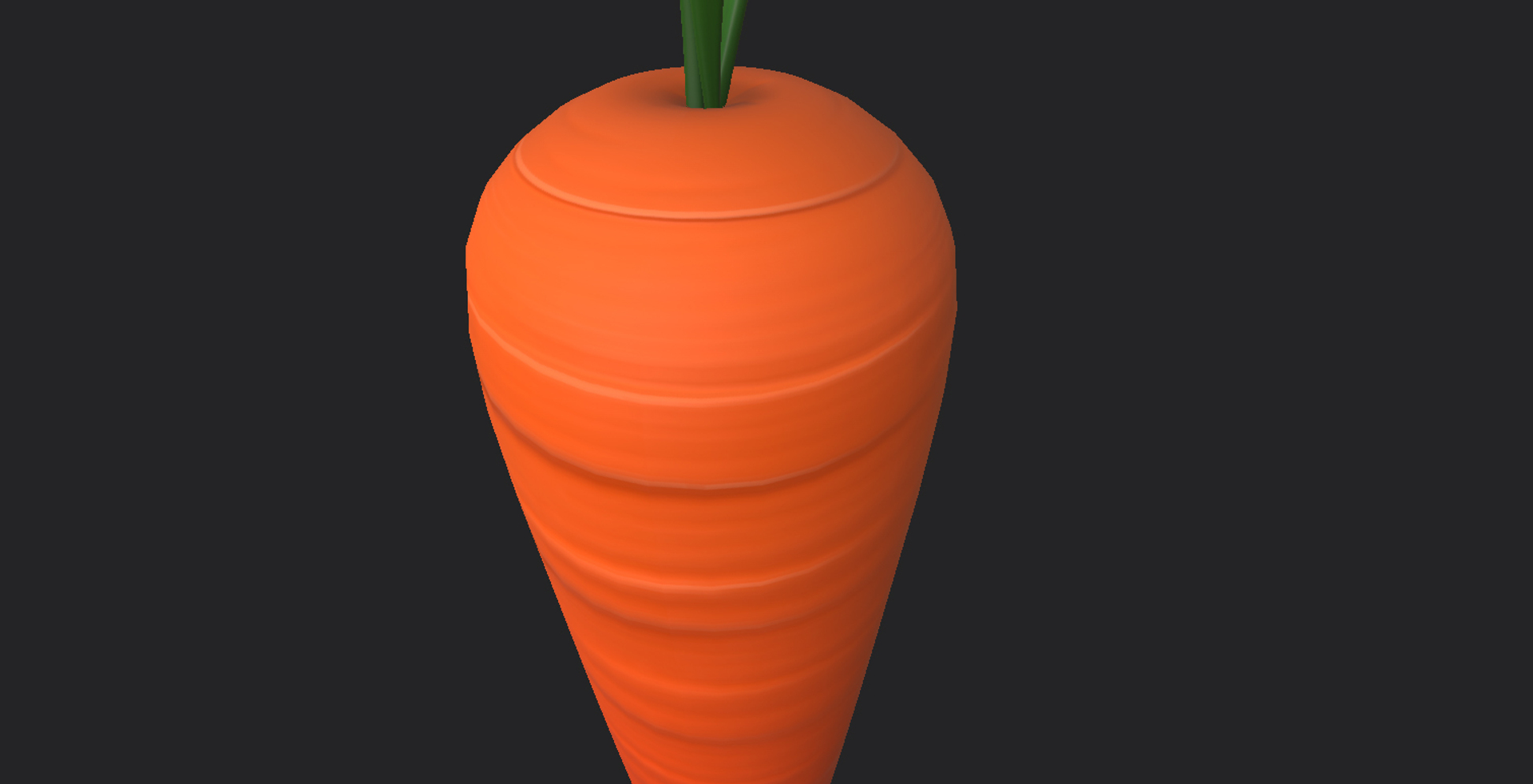 3D model carrot cartoon - TurboSquid 1426025