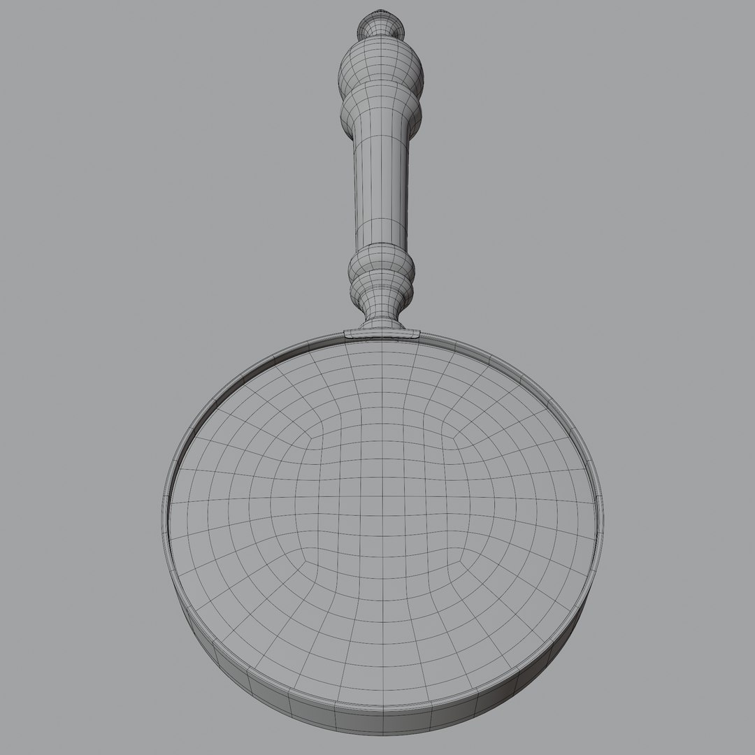 3D Model Handheld Magnifying Glass - TurboSquid 2102092
