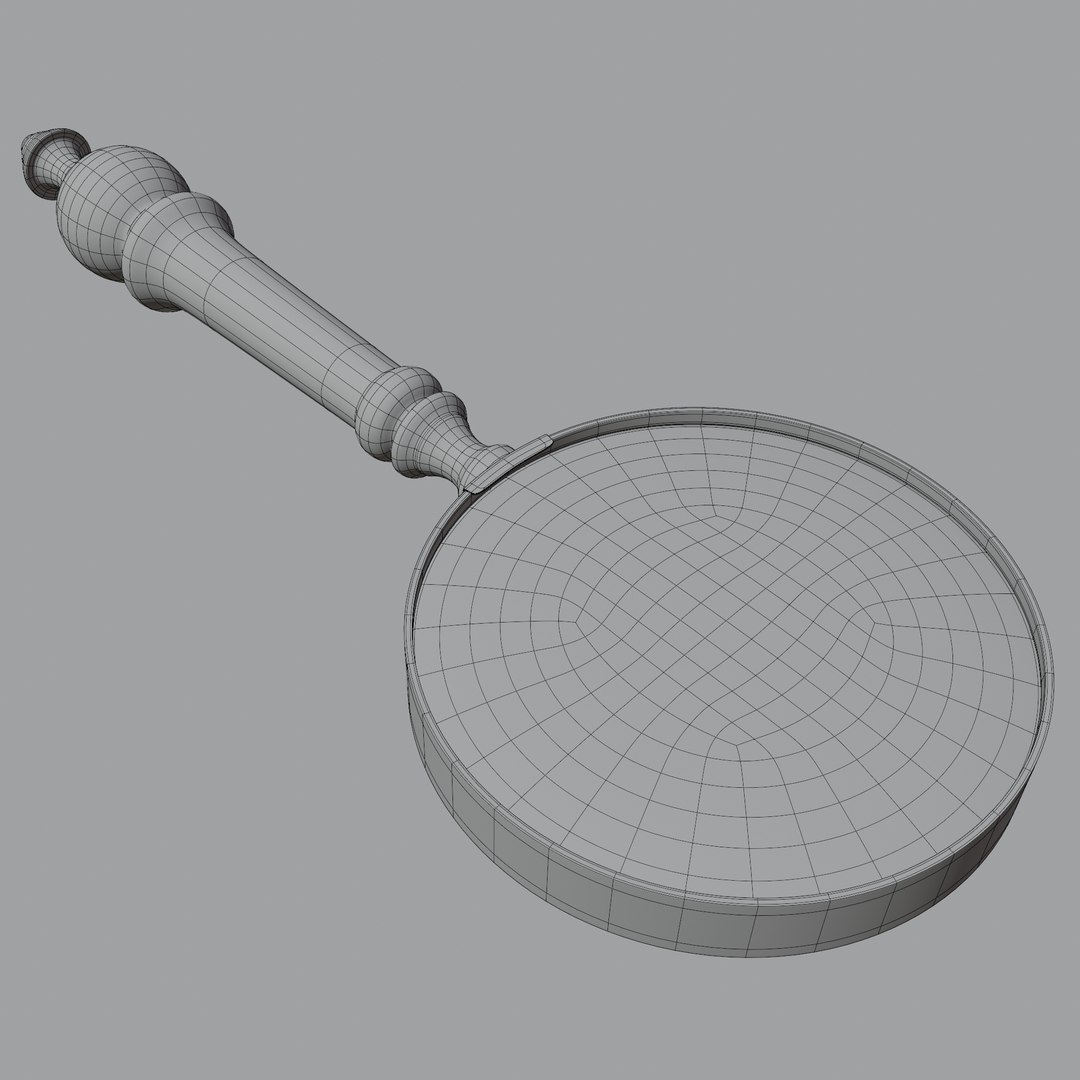 3D Model Handheld Magnifying Glass - TurboSquid 2102092