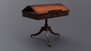 3D Library Table Models - Browse & Download Formats - TurboSquid
