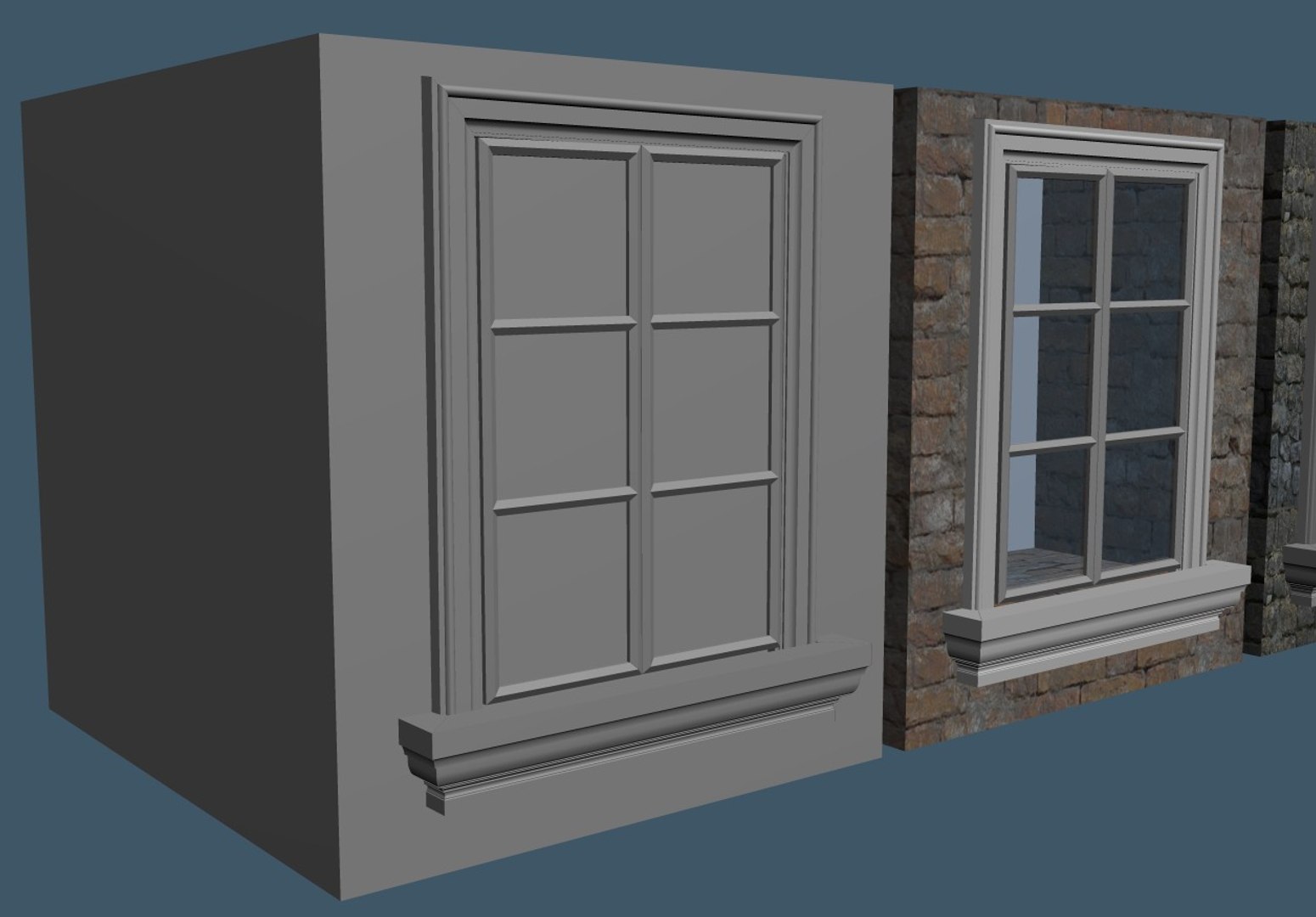 Window 3d Obj