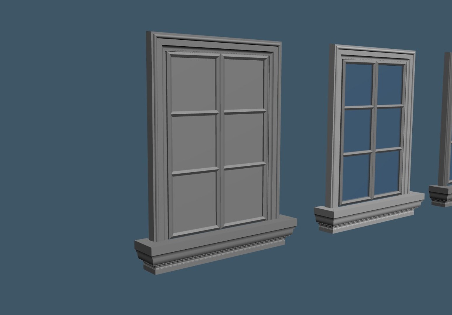 Window 3d Obj