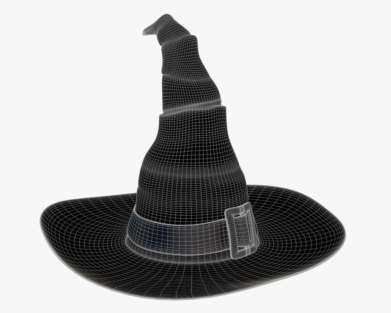 3D Witch Hat Halloween Model - TurboSquid 1363986
