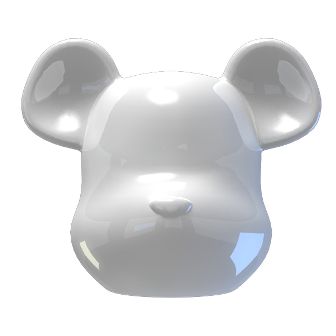 Bearbrick Brick Bear 3d Max