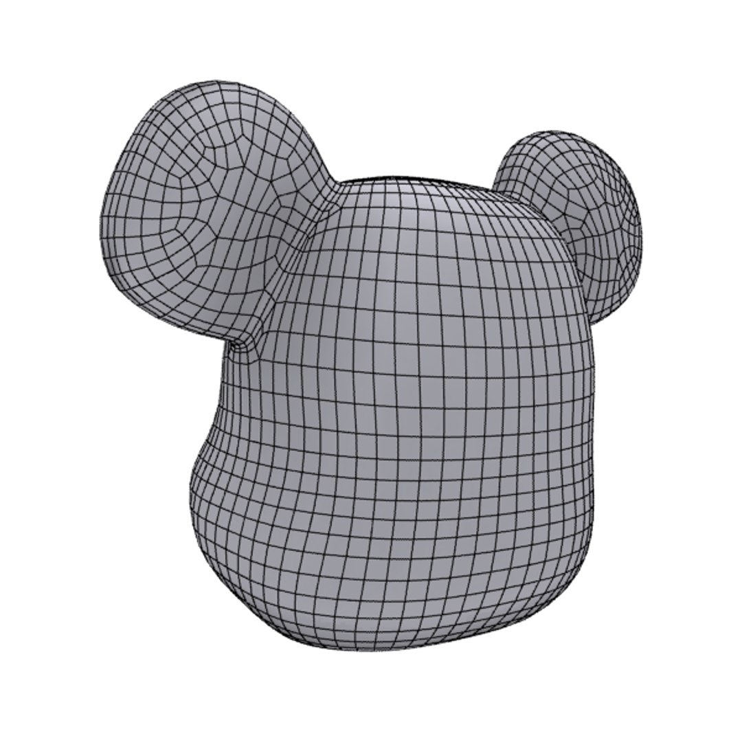 Bearbrick Brick Bear 3d Max