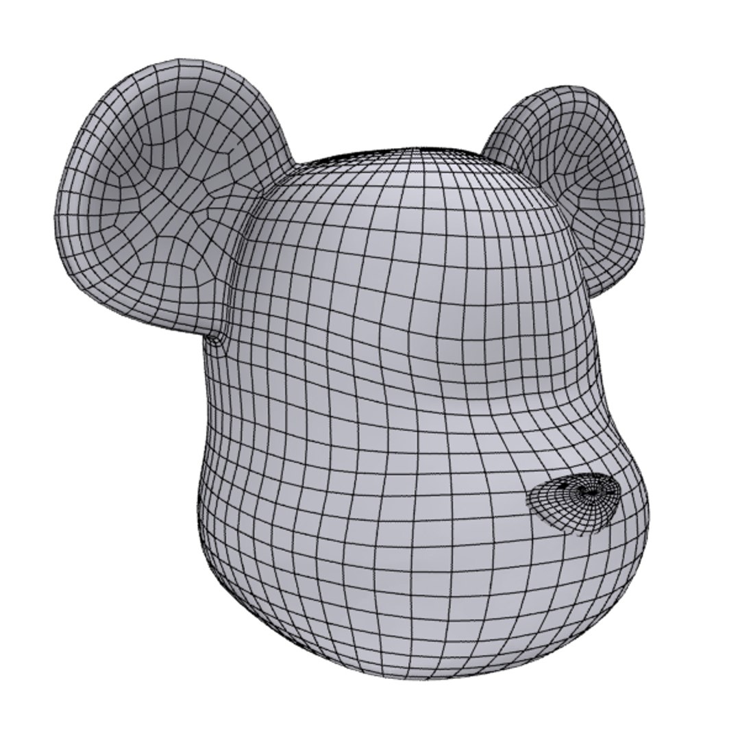 Bearbrick Brick Bear 3d Max