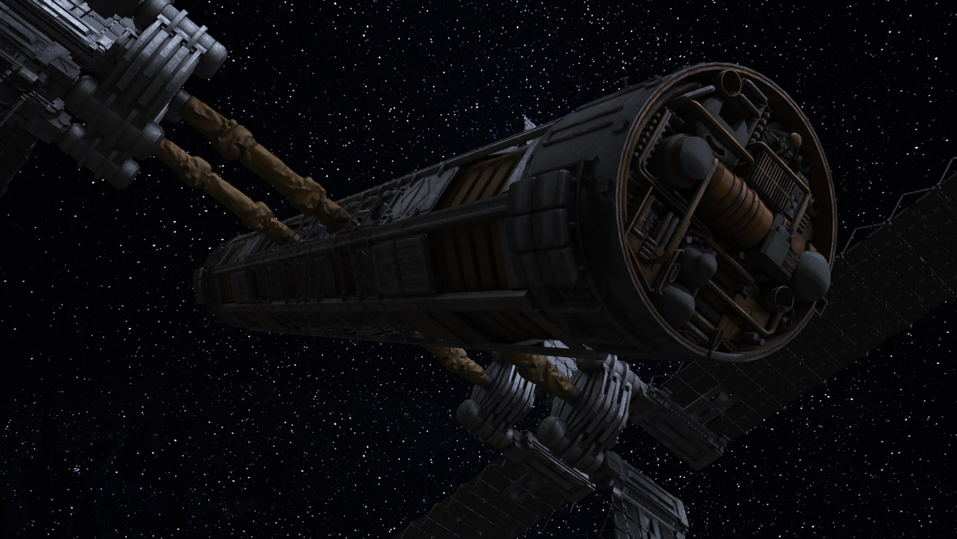 3D Space Station - TurboSquid 1690952