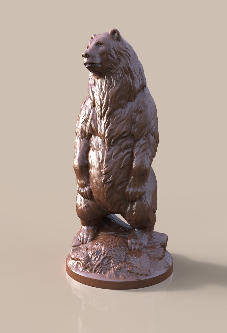 3d Bear Model
