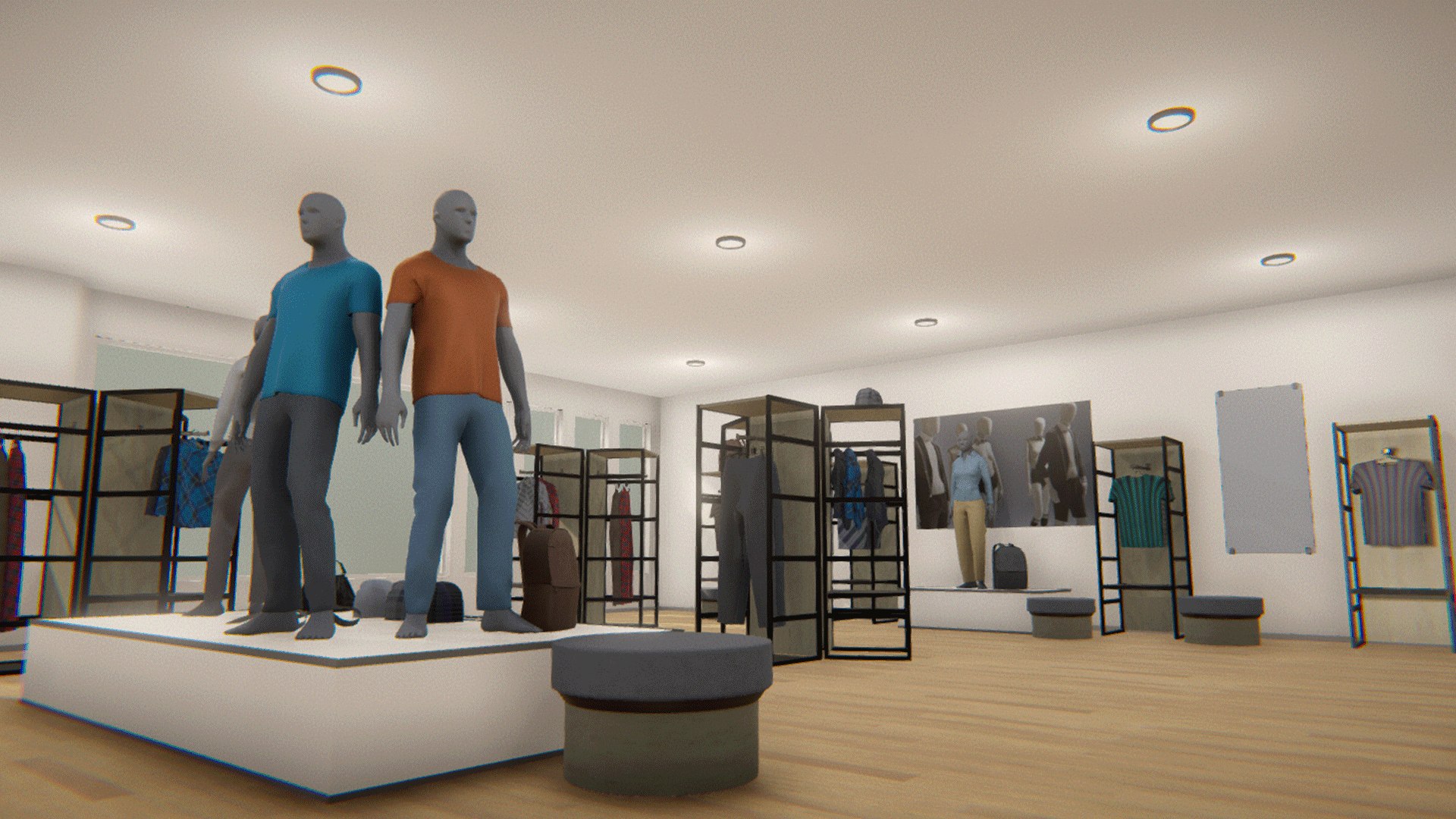 3D Vr Fashion Shop - - TurboSquid 1433271
