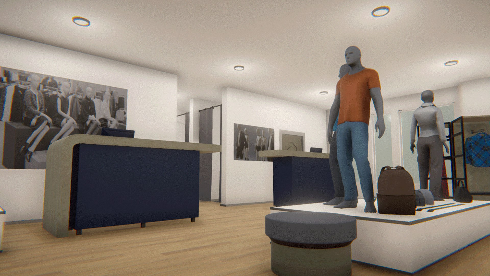 3D Vr Fashion Shop - - TurboSquid 1433271