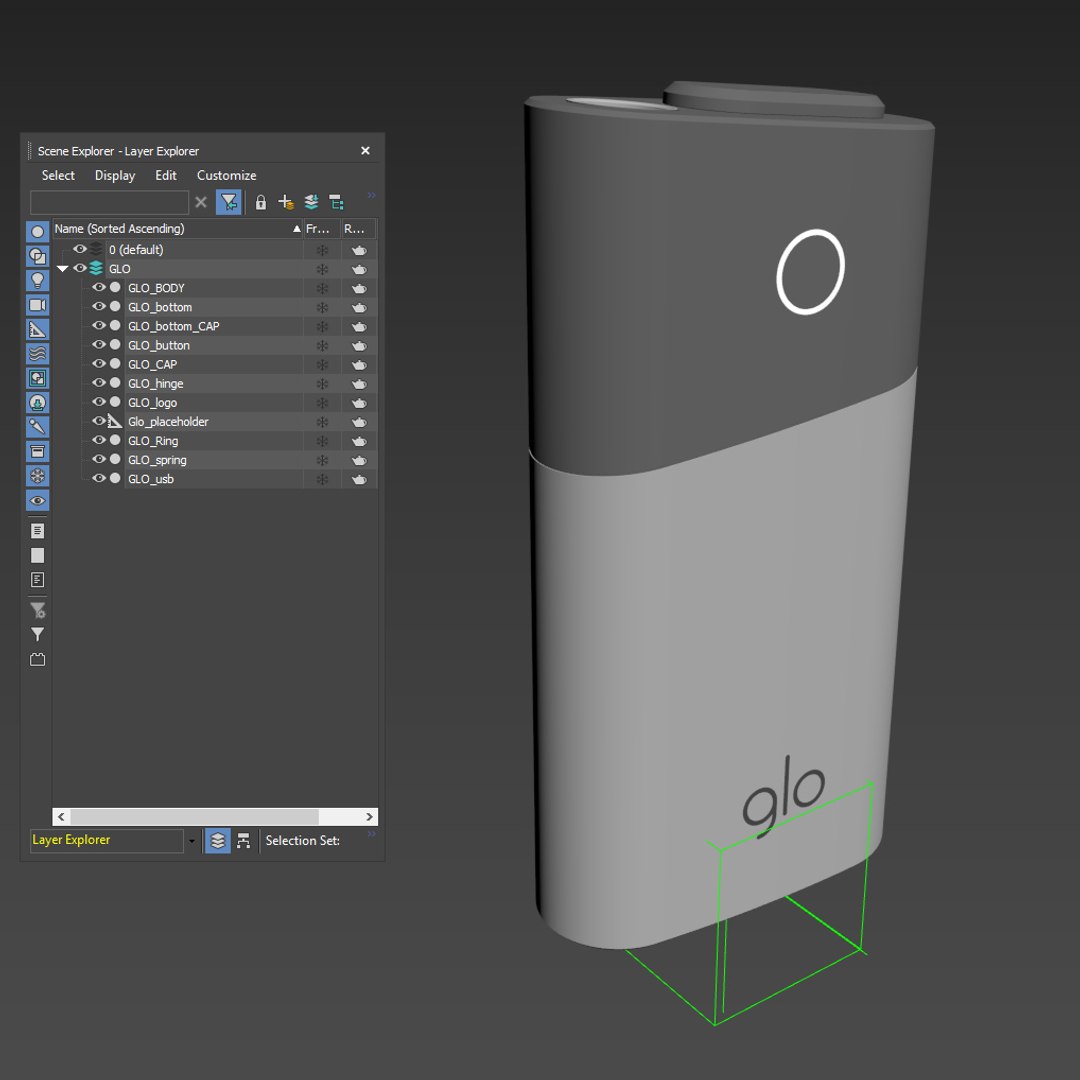 3D Glo Tobacco Heating Model - TurboSquid 1341104