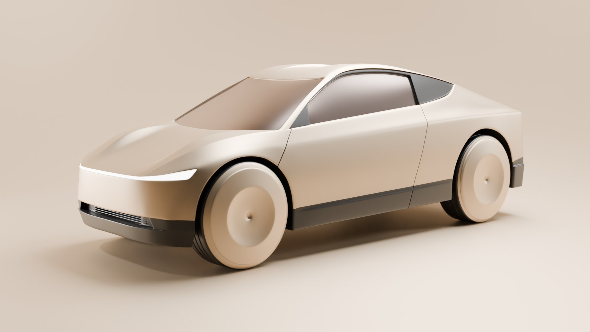 Tesla Cybercab Robotaxi Realistic Ready-for-Use High-Poly Model ...