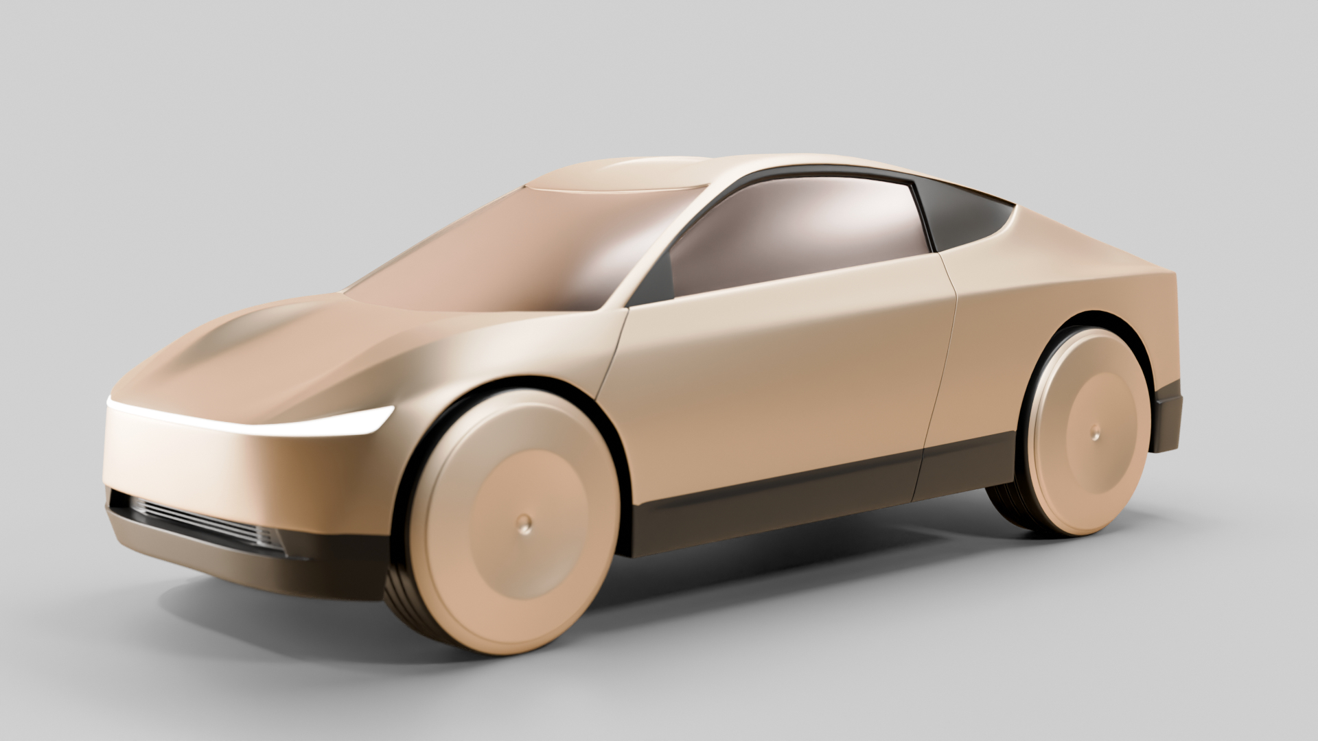 Tesla Cybercab Robotaxi Realistic Ready-for-Use High-Poly Model ...