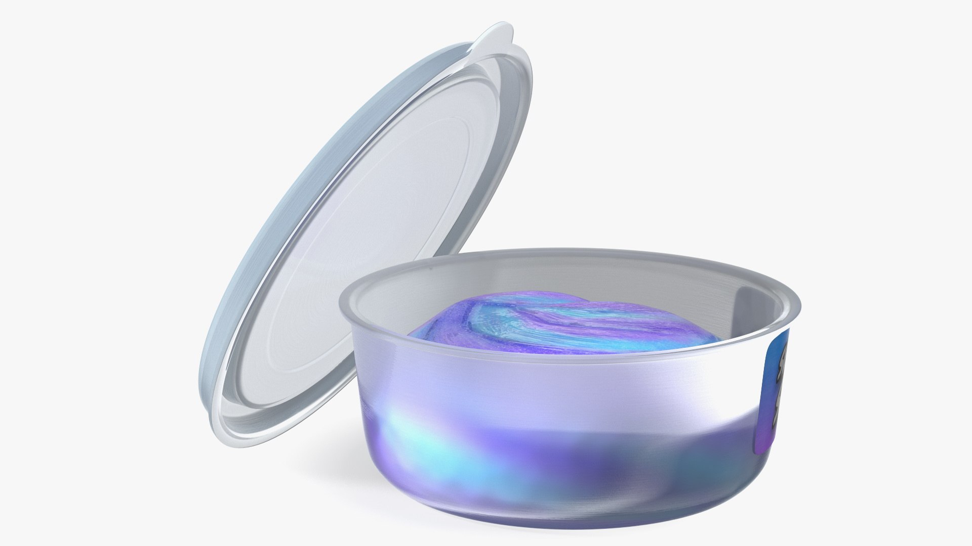 Sensory Blue Purple Slimes Pot 3D Model - TurboSquid 2115342