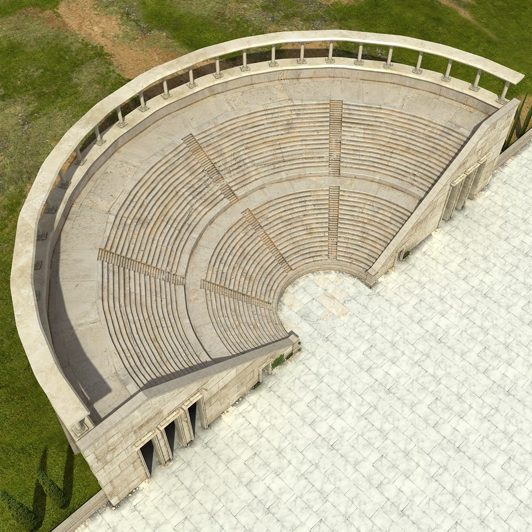 Ancient Amphitheater 3D model - TurboSquid 1715953