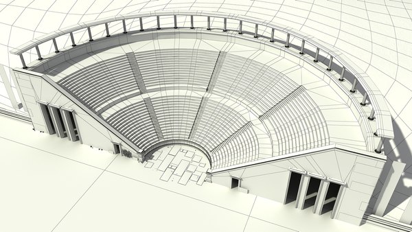 Ancient Amphitheater 3D model - TurboSquid 1715953